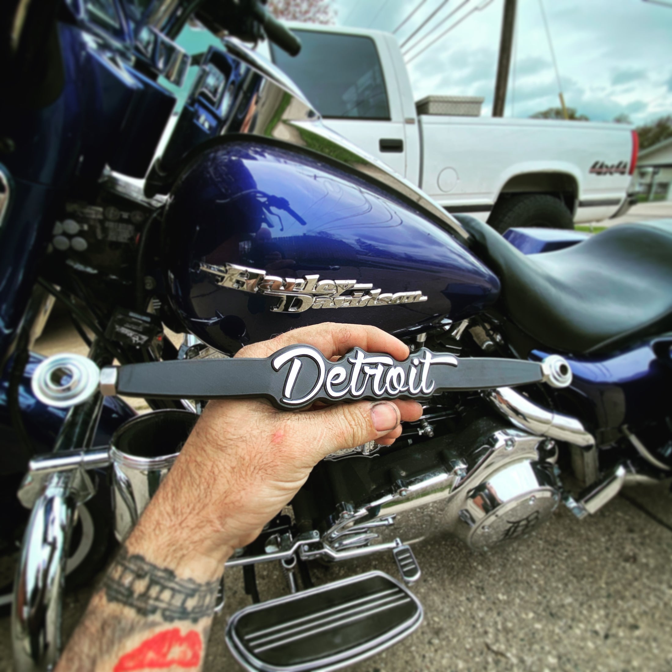 Custom CNC Machined Harley Shift Linkage – BOSSfab