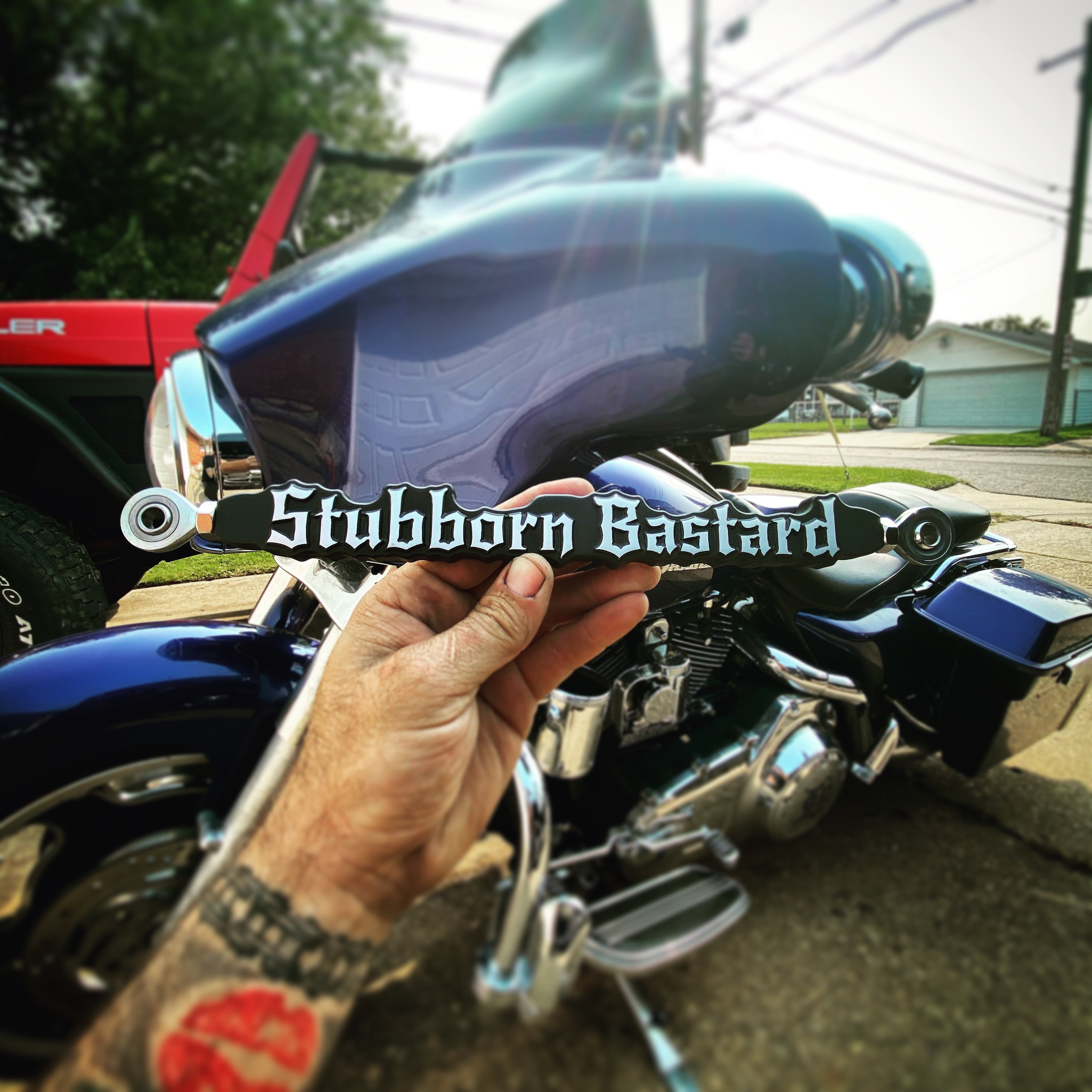 Custom CNC Machined Harley Shift Linkage – BOSSfab