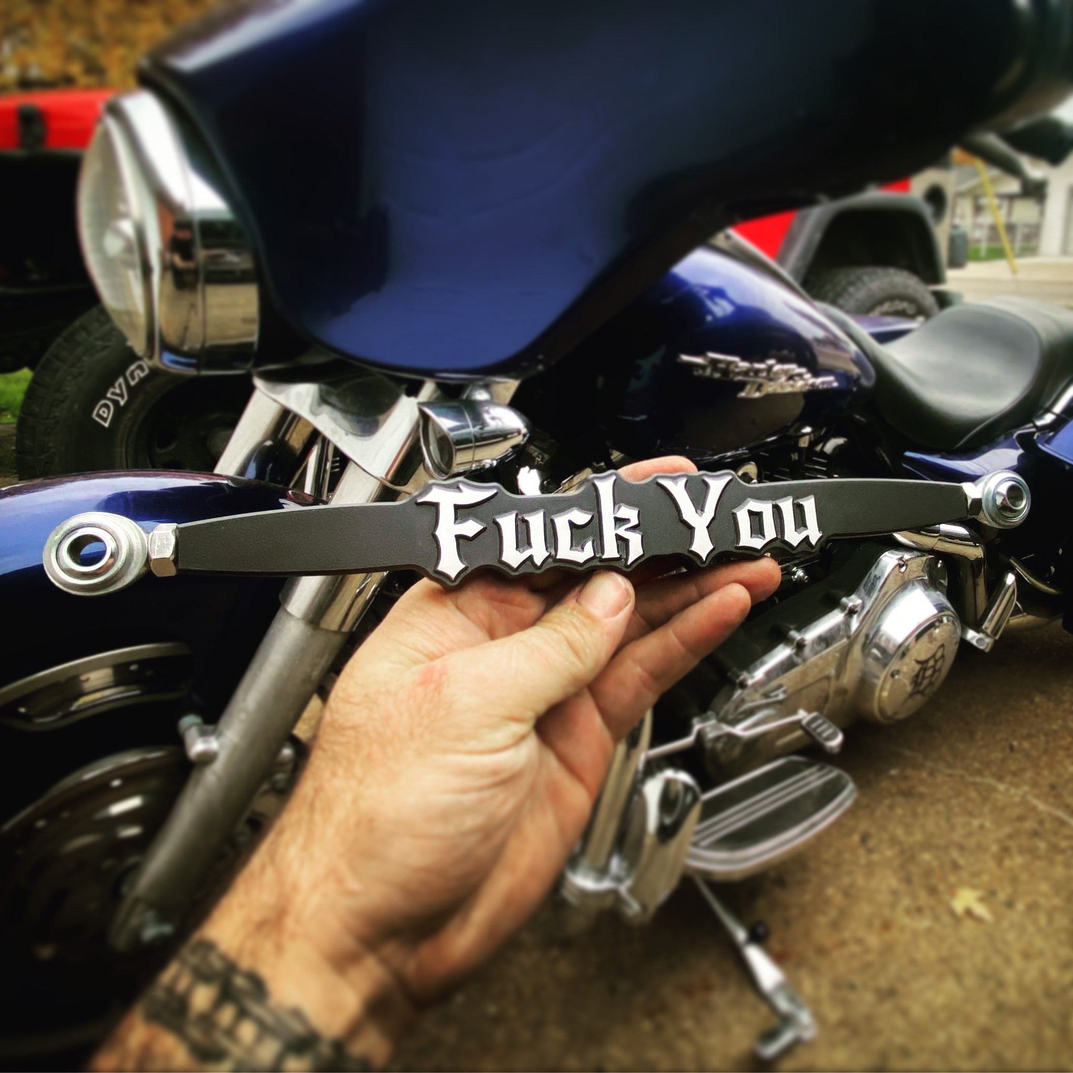 Custom CNC Machined Harley Shift Linkage – BOSSfab